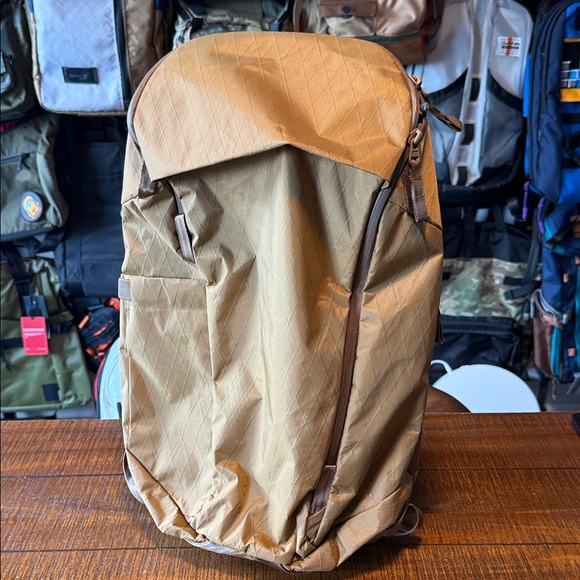 Bags | Able Carry Daybreaker 2 Stylish Tan Backpack For Men | Poshmark
